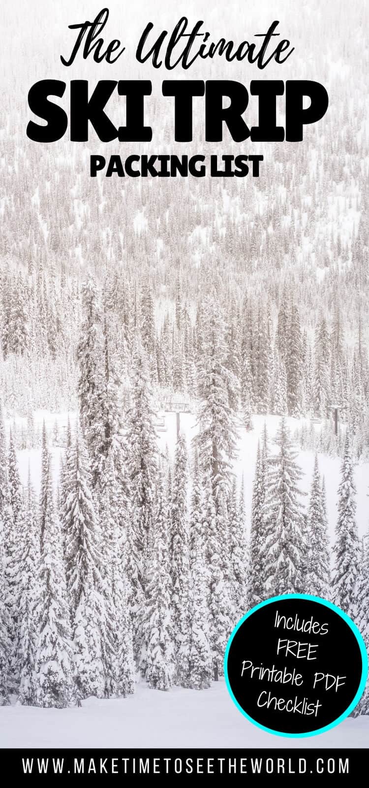 Ultimate Ski Trip Packing List & Ski Essentials (inc Free PDF Checklist!)