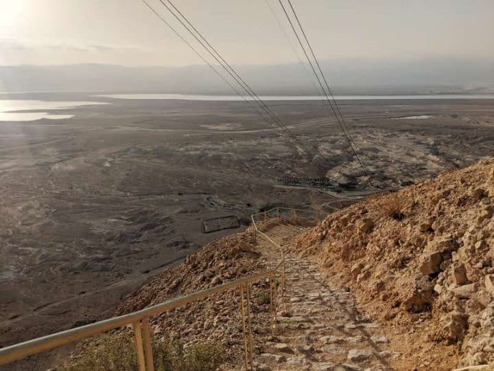 Hiking Masada Snake Path for Sunrise (by a Non-Hiker!)