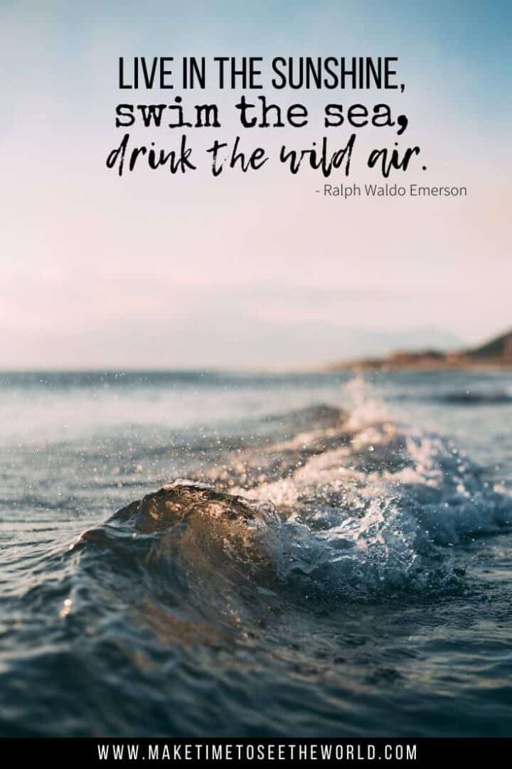 50+ Beautiful Beach Quotes + Beach Captions (with Pics!)