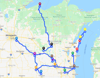 11 INCREDIBLE Wisconsin Road Trips [inc. Map!]